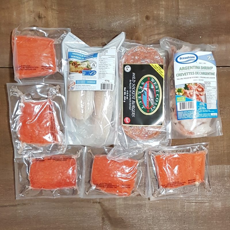 Mixed Seafood Box - Small - Papa Earth - Fish Delivery Service